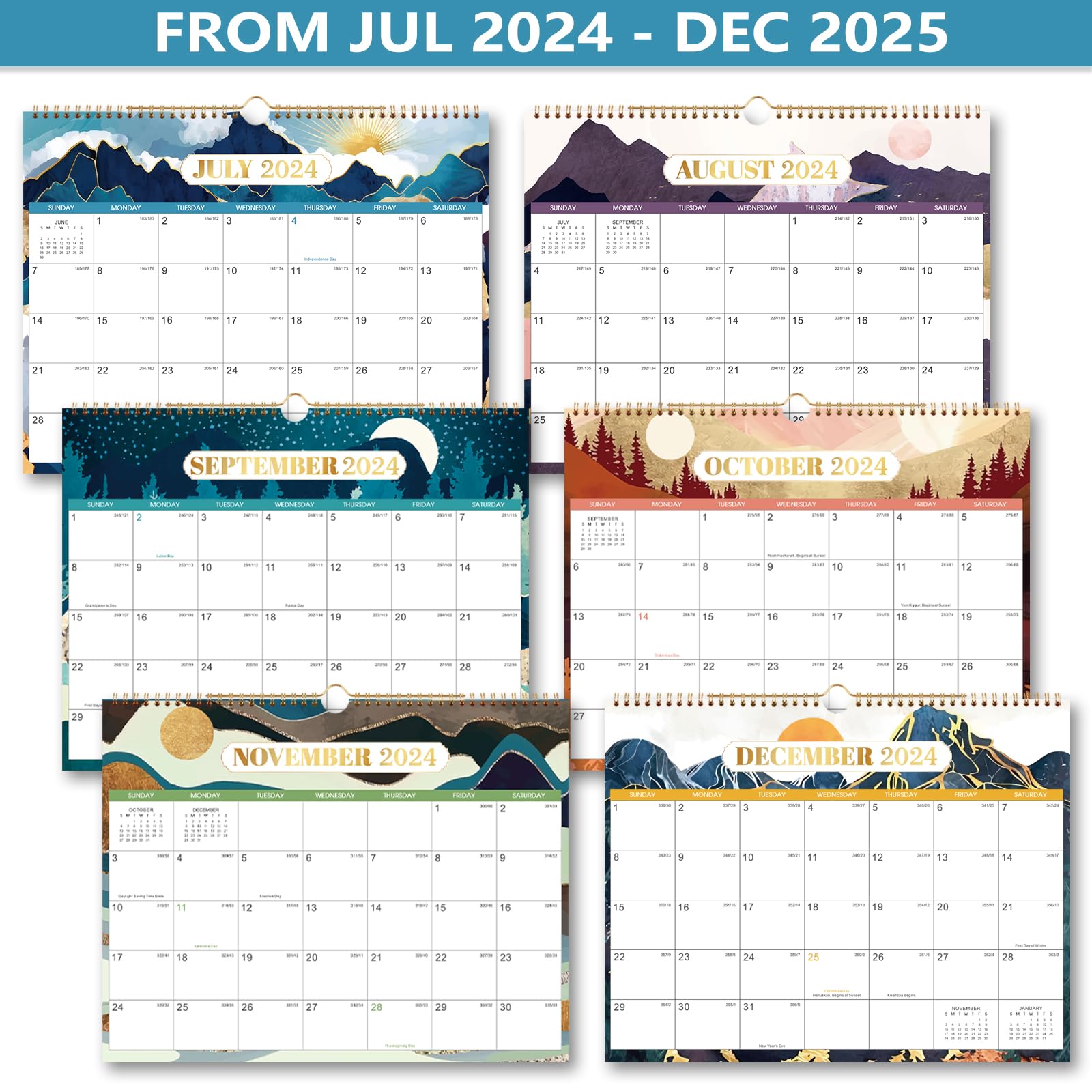Snapklik.com : 2024 Wall Calendar - Wall Calendar 2024 From Jan 2024 ...