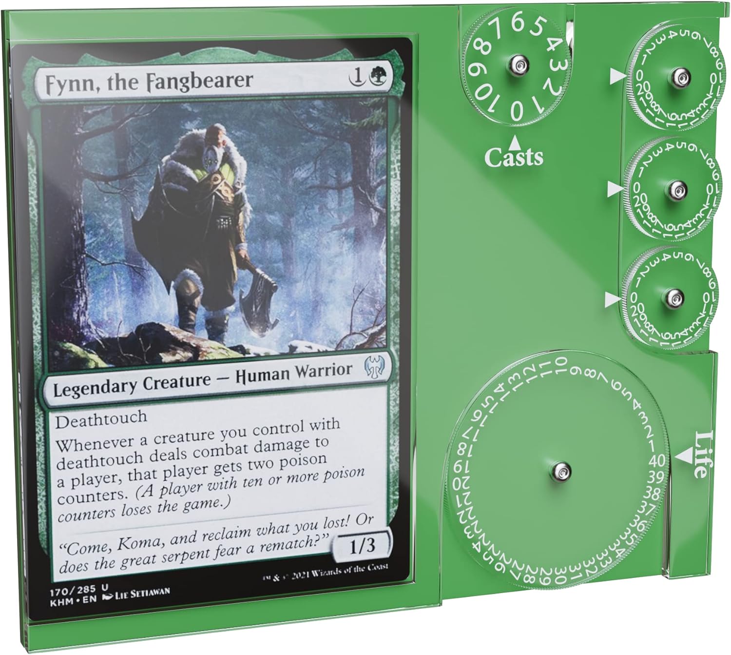 Amazon.com: MTG Life Counter for Commander (Green) : Toys & Games