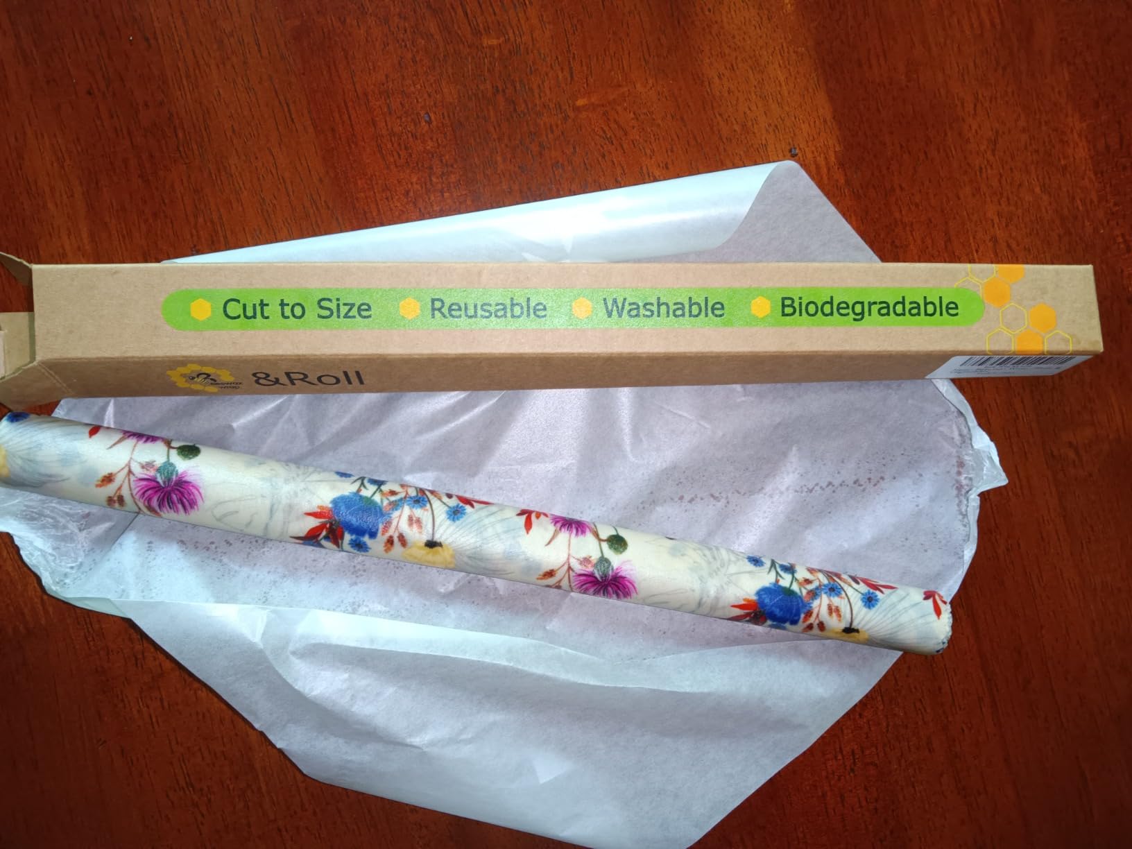 Amazon.com: Eco Friendly Beeswax Wraps for Food Sustainable Storage ...