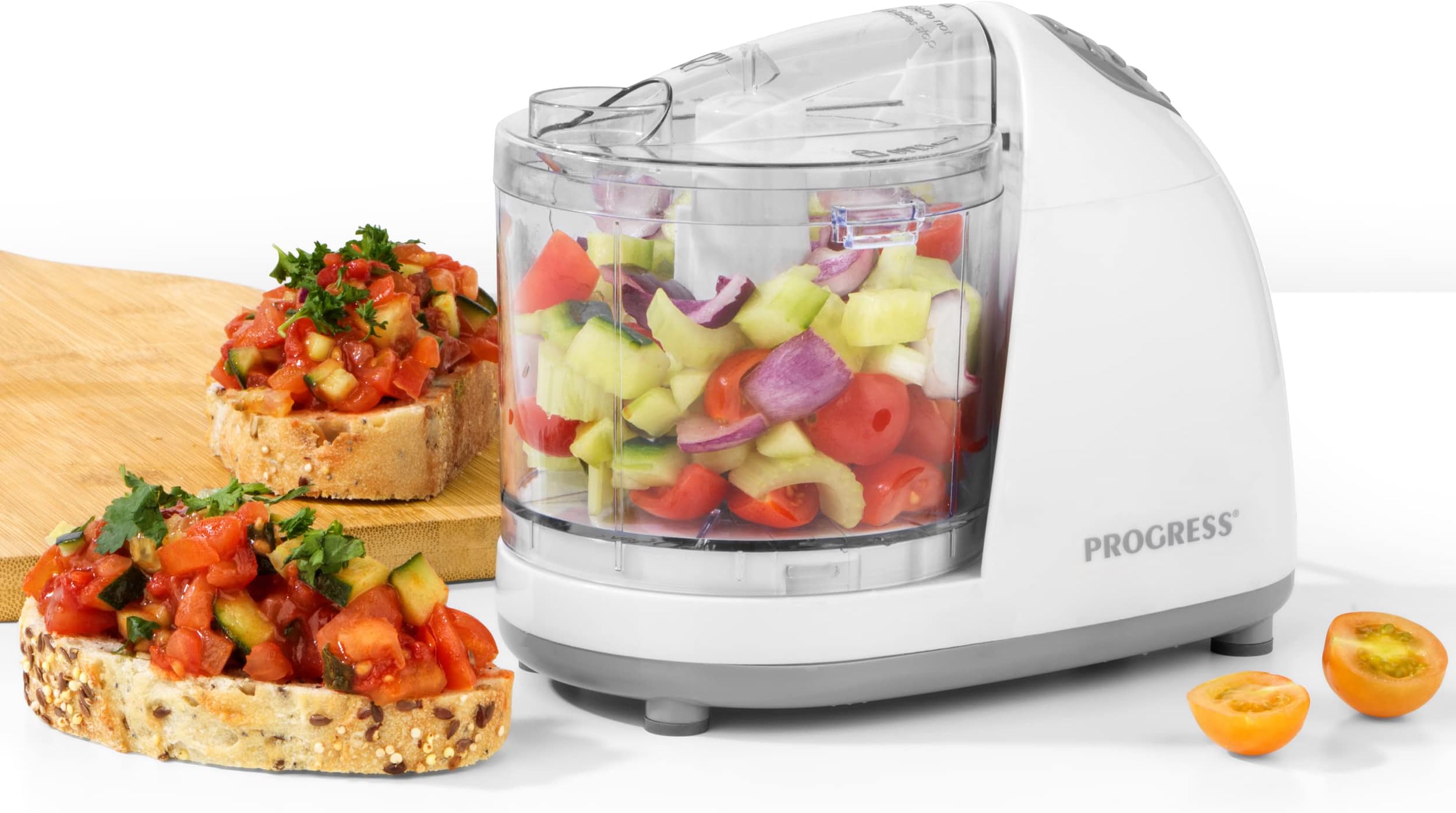 Kenwood Mini Chopper, 0.35 Litre Dishwasher Safe Bowl, 2 Speeds, Rubber ...