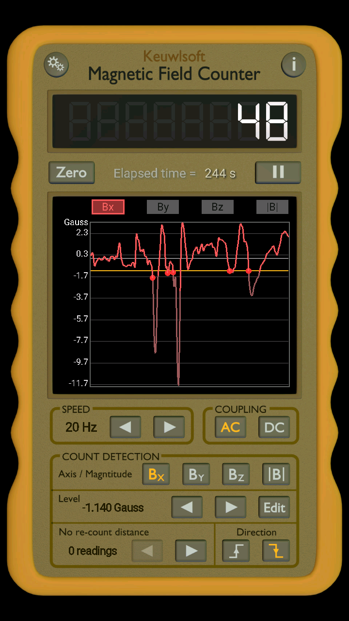 Magnetic Field Counter:www.amazon.com:Appstore for Android