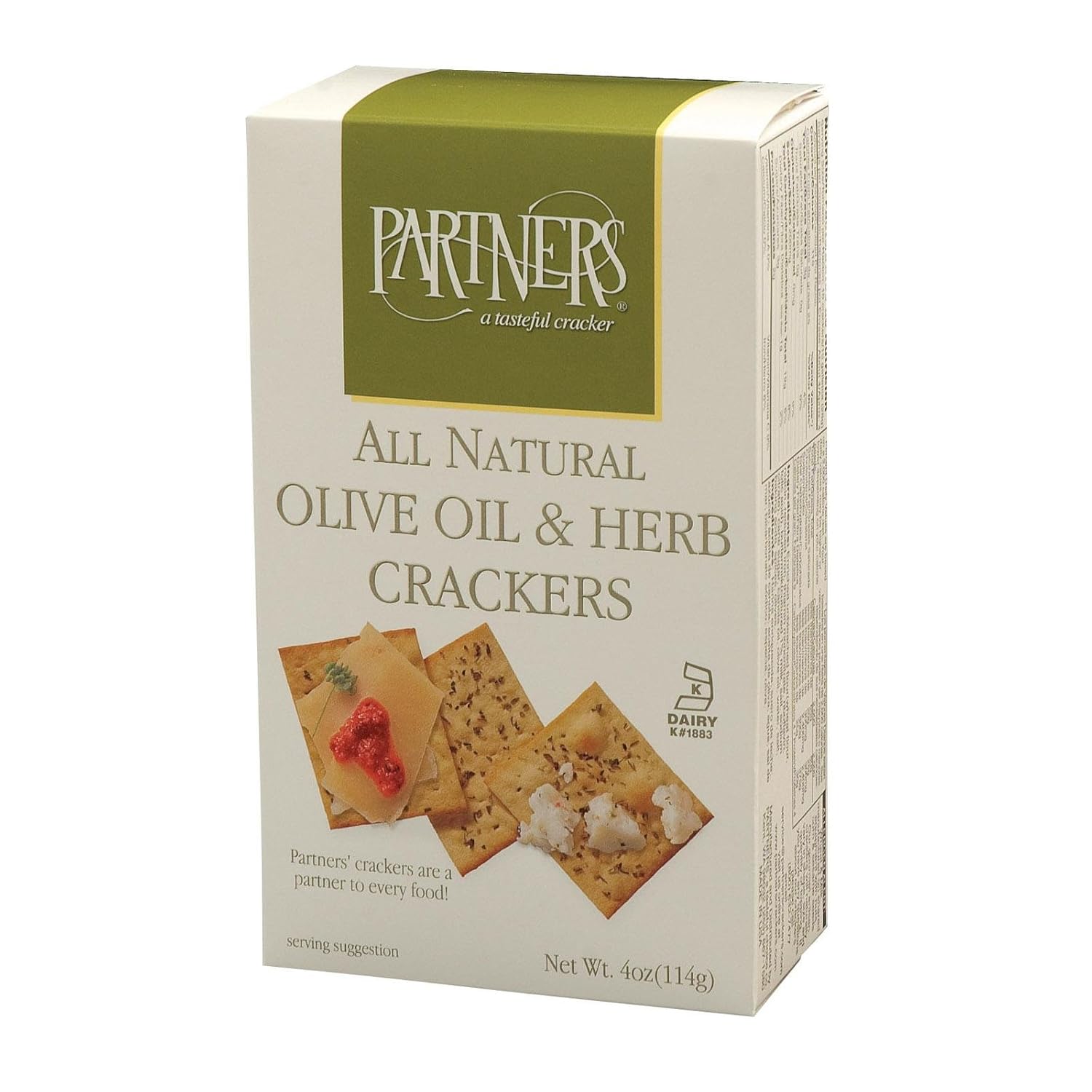 Amazon.com: Partners Olive Oil & Herb Cracker, 4 oz