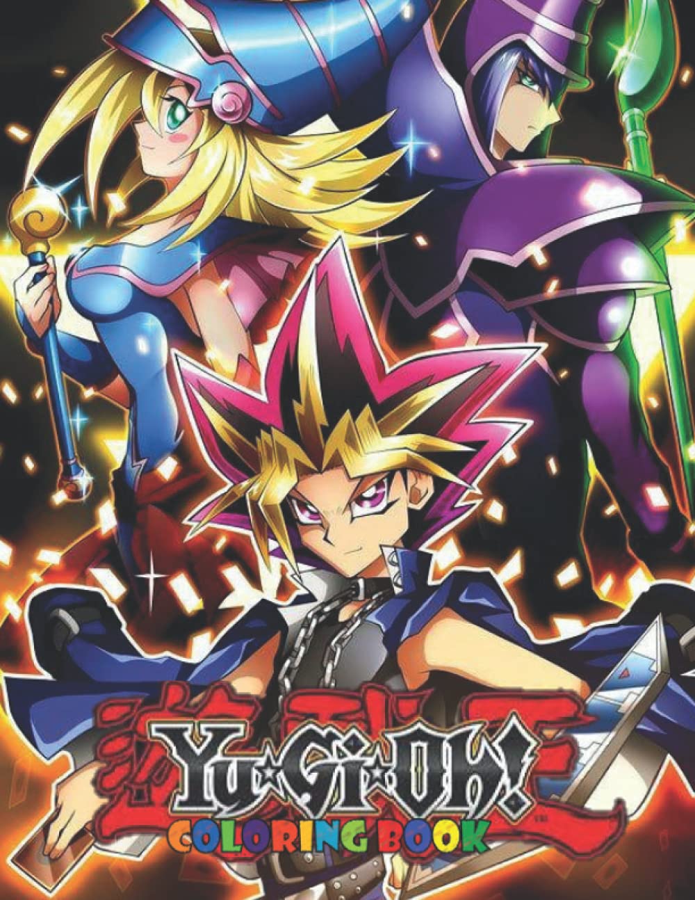 Buy YU_GI_YO Coloring book: 50+ coloring pages in total, on single side ...