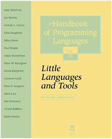 HPL: Little Languages and Tools: 9781578700103: Computer Science Books ...