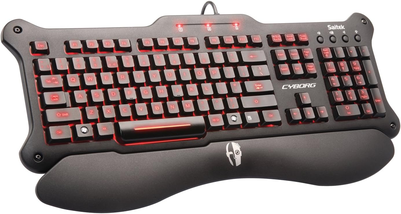 Amazon.com: Saitek Cyborg V5 Keyboard (PC) : Electronics