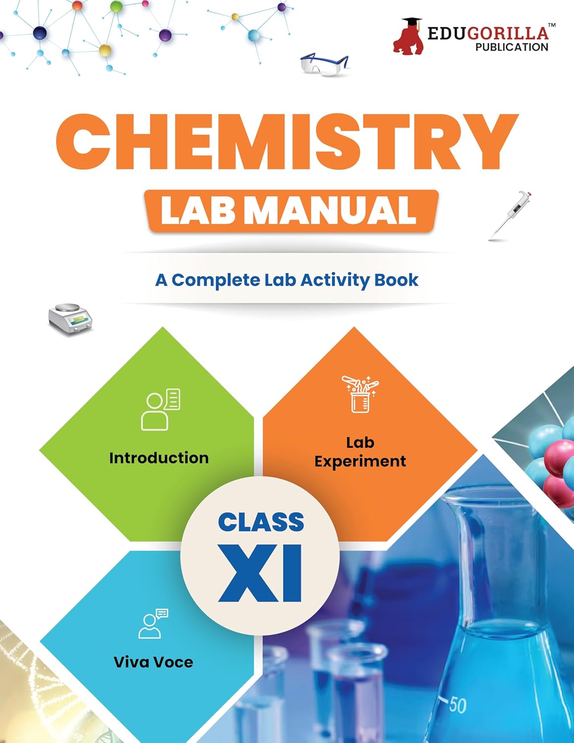 Buy EduGorilla's CBSE Class 11th Chemistry Lab Manual | 2024 Edition ...