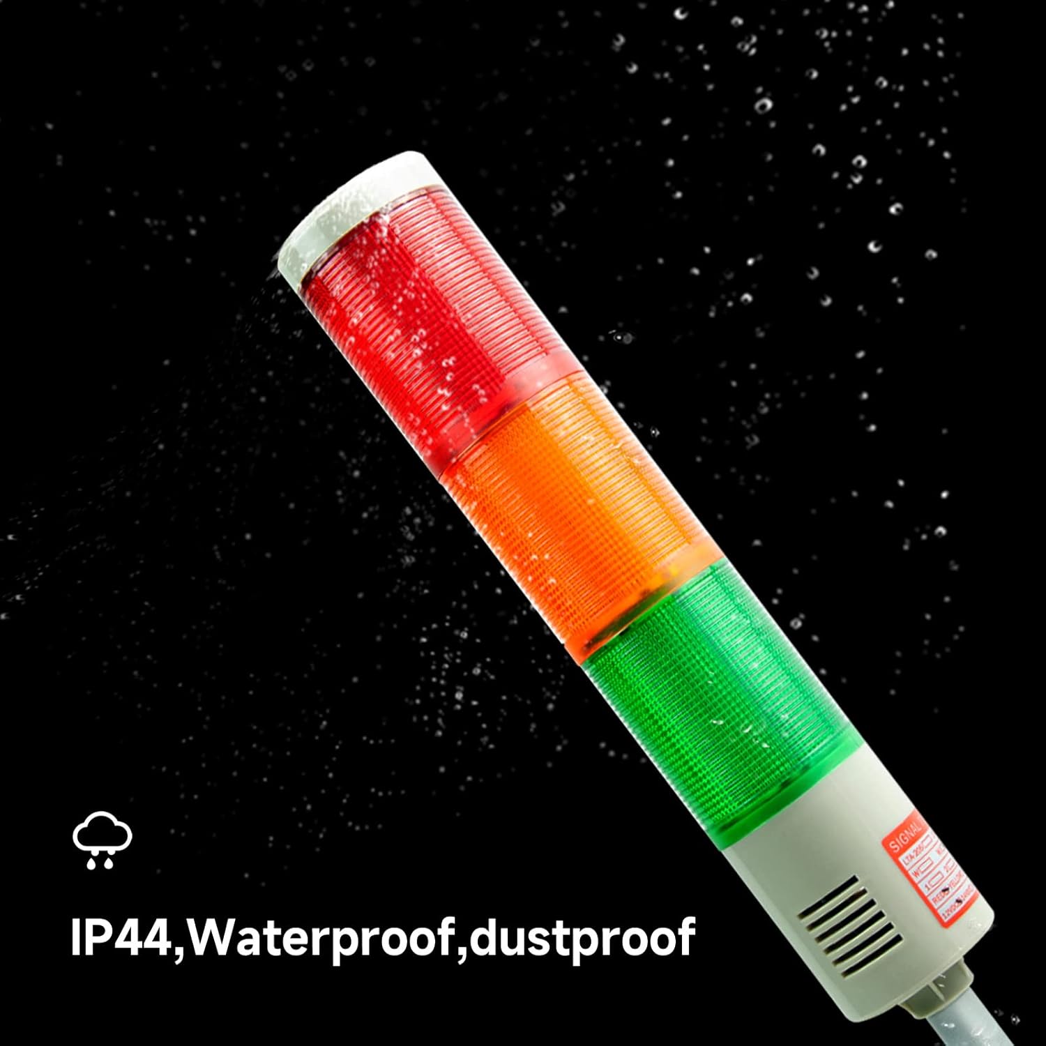 Small 3-Layer Strobe Signal Light for Factory Dominica | Ubuy