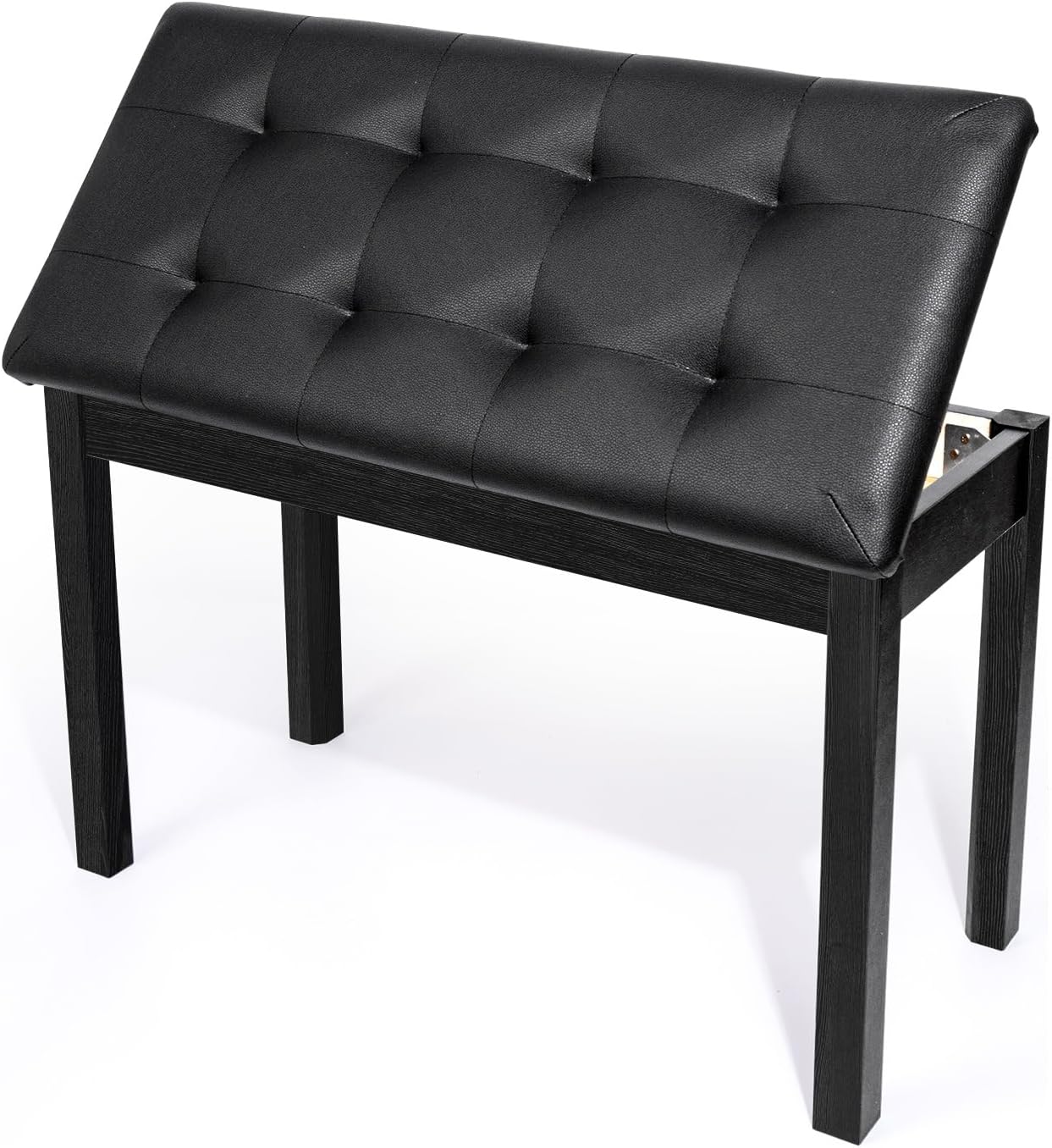 Amazon.com: UISCOM Duet Piano Bench with Padded Cushion and Storage ...