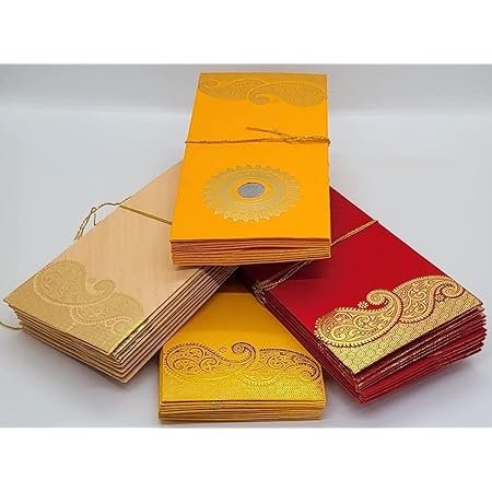 Magic Providers Premium HANDMADE Designer Money Gift Envelope - Pack of ...