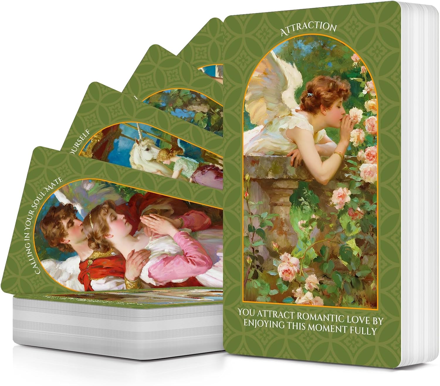 Amazon.com: Pacify Angel Love Oracle Cards 44 Card Romantic Love ...
