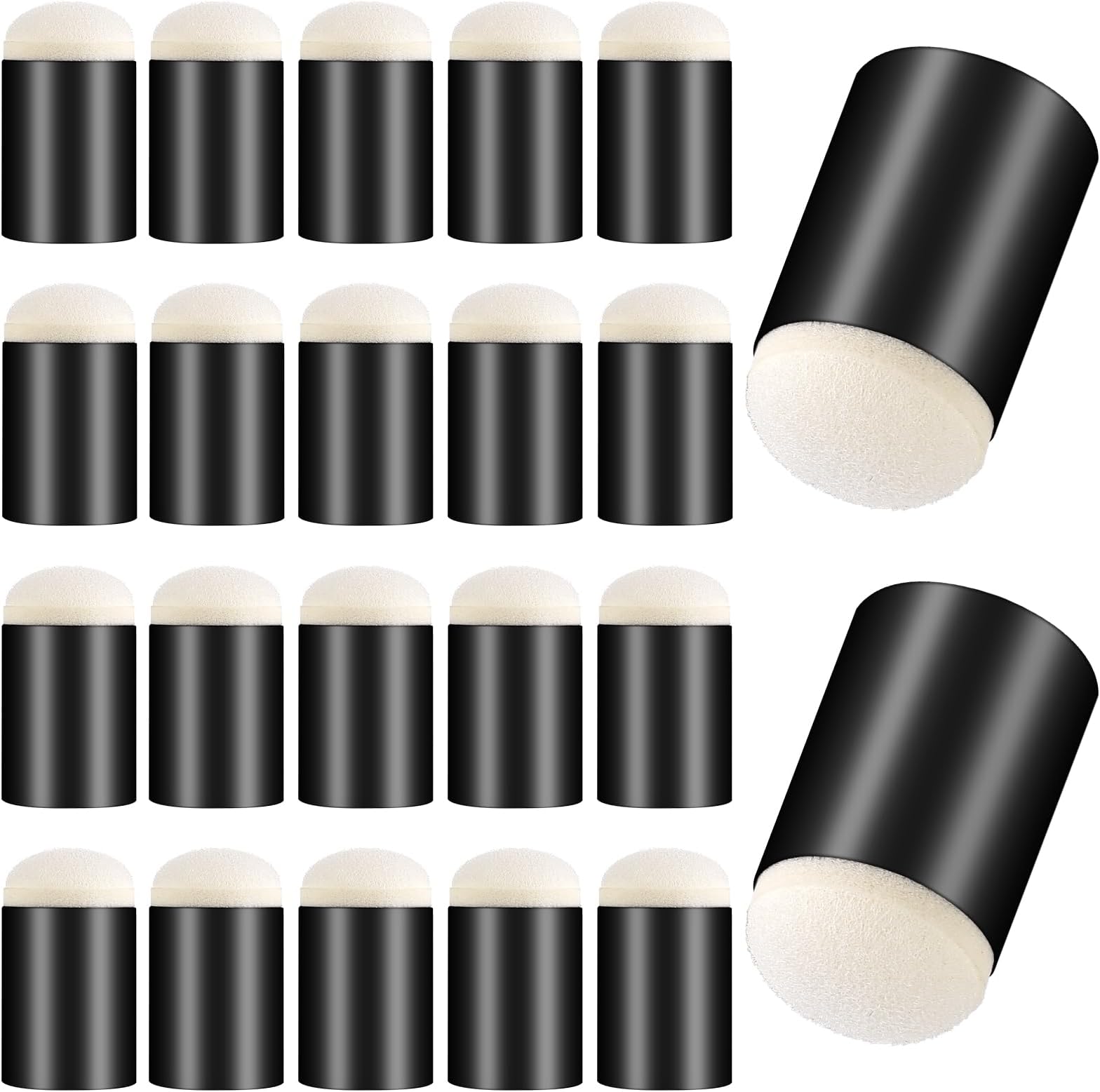 Amazon.com: 40 Pcs Finger Sponge Daubers with Storage Box for Painting ...