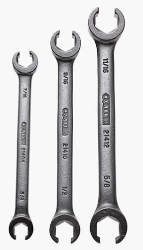 Amazon.com: Allen 29202 Flare Nut Wrench Set, 3-Piece : Pet Supplies