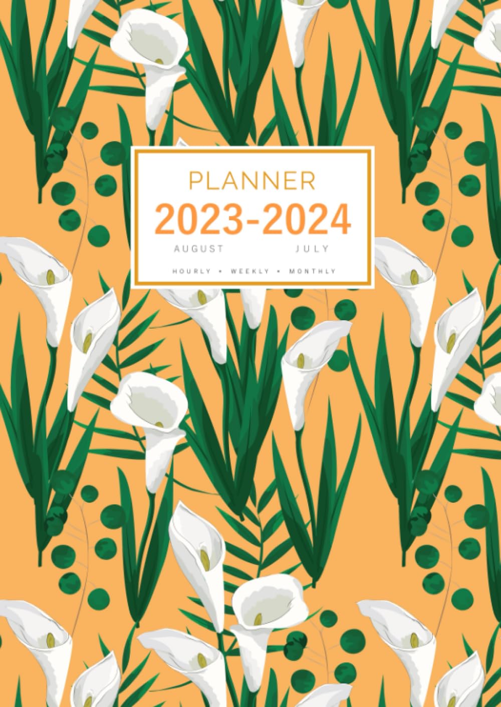 Planner August 2023-2024 July: A4 Large Notebook Organizer with Hourly ...