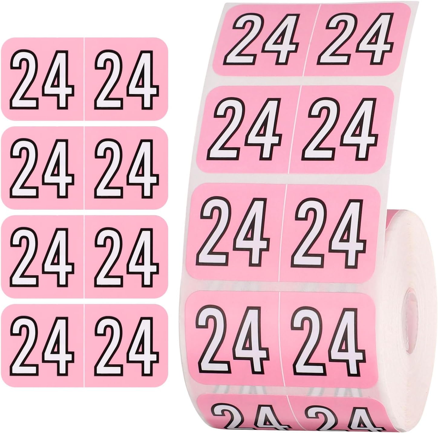 Amazon.com : 2024 Circle Dot Stickers,0.75 Inch 2024 Year Stickers ...