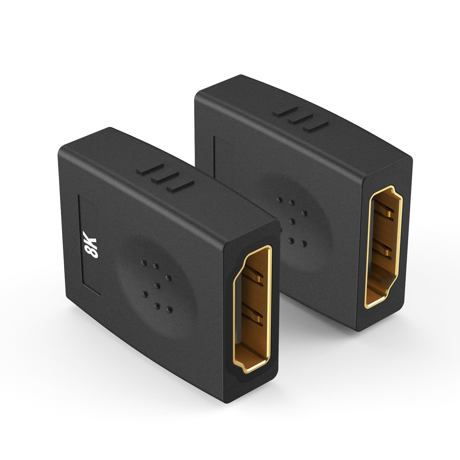 Amazon.com: DIOOEER 8K HDMI Coupler 2 Pack, HDMI 2.1 Female to Female ...