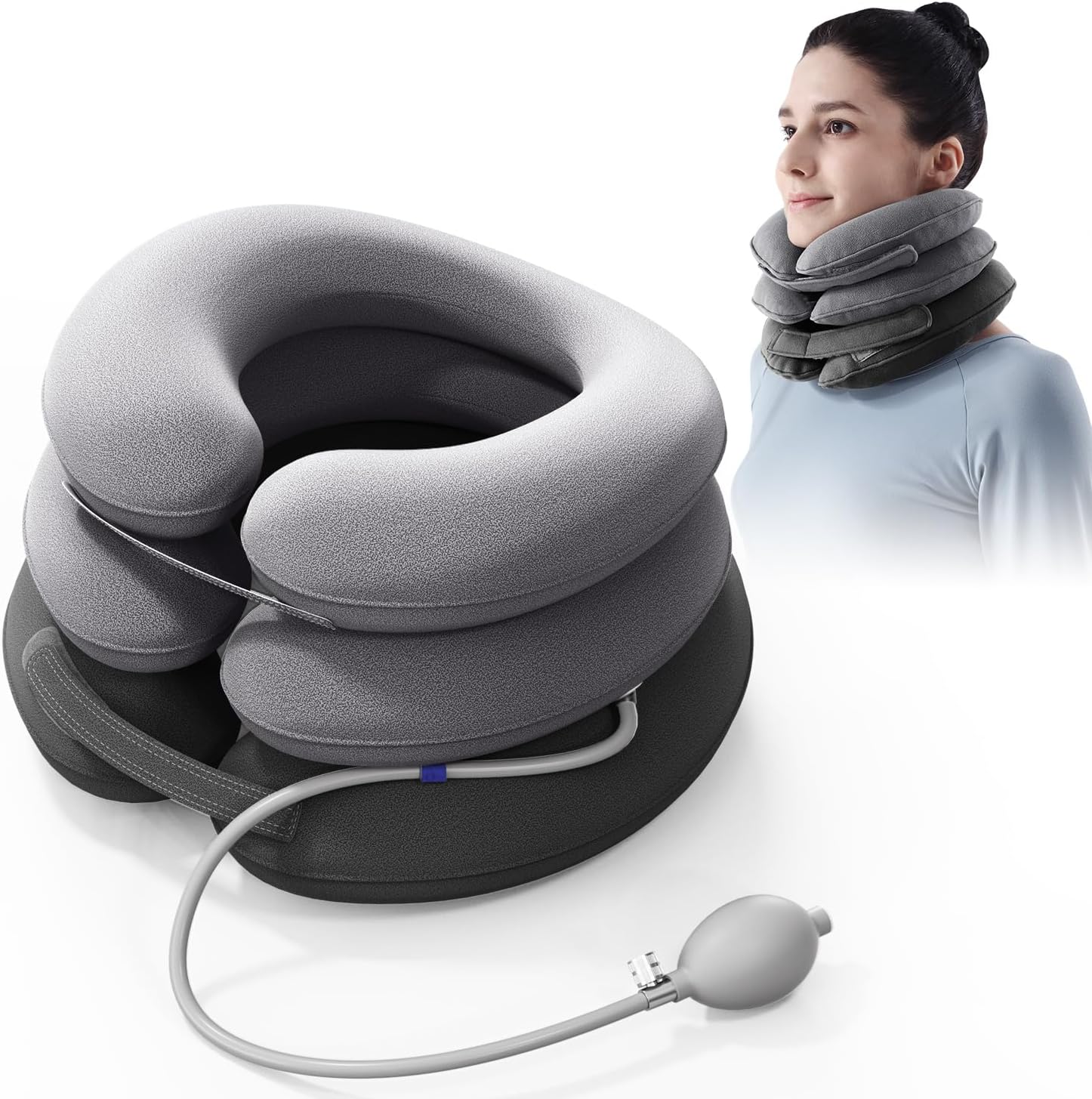 Amazon.com: Jaximy Neck Stretcher, Neck Traction Device, Cervical ...