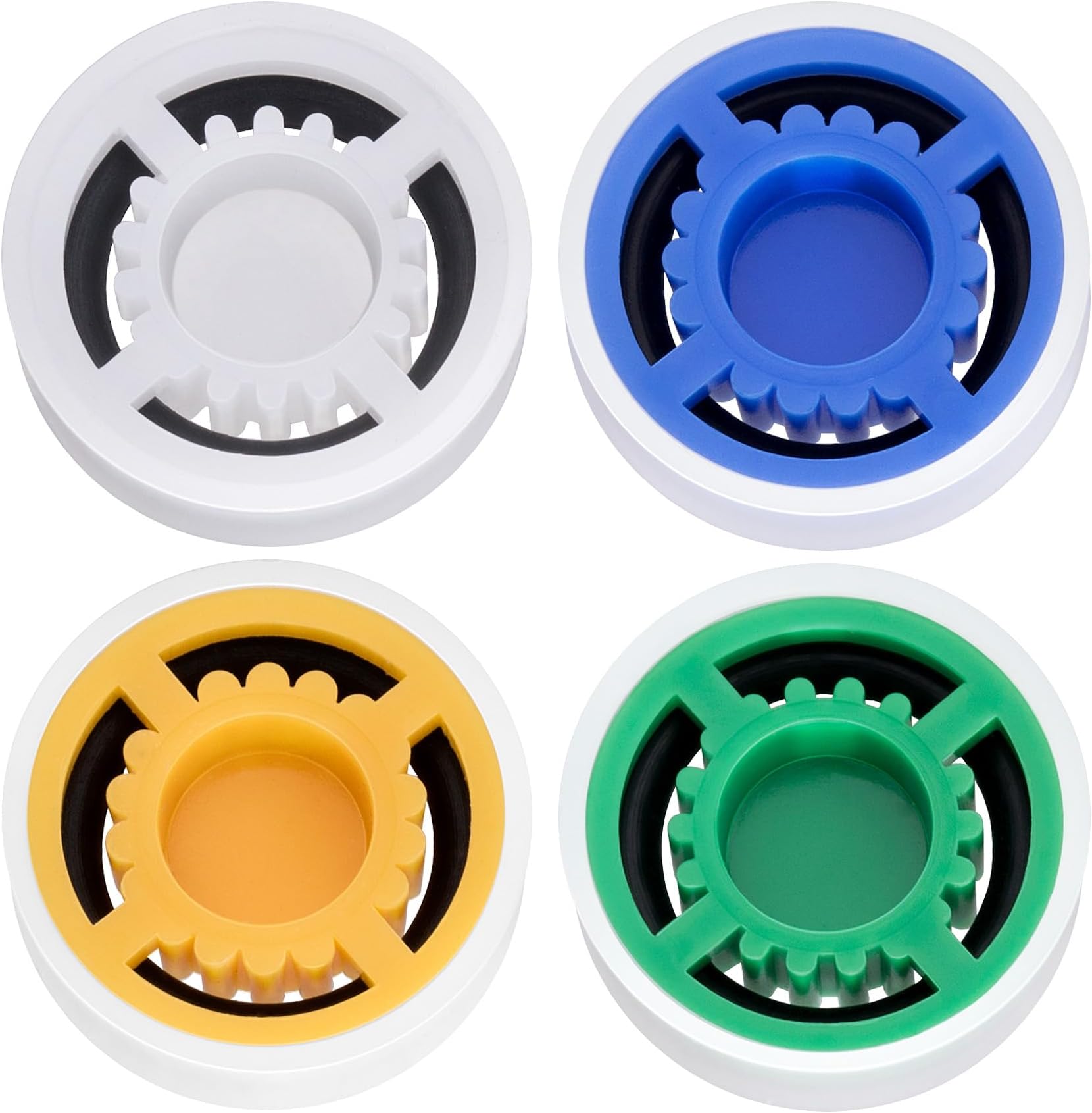 PAGOW 4 Pcs Shower Flow Restrictor, gpm 1.5 1.8 2.0 2.5 Shower Flow ...