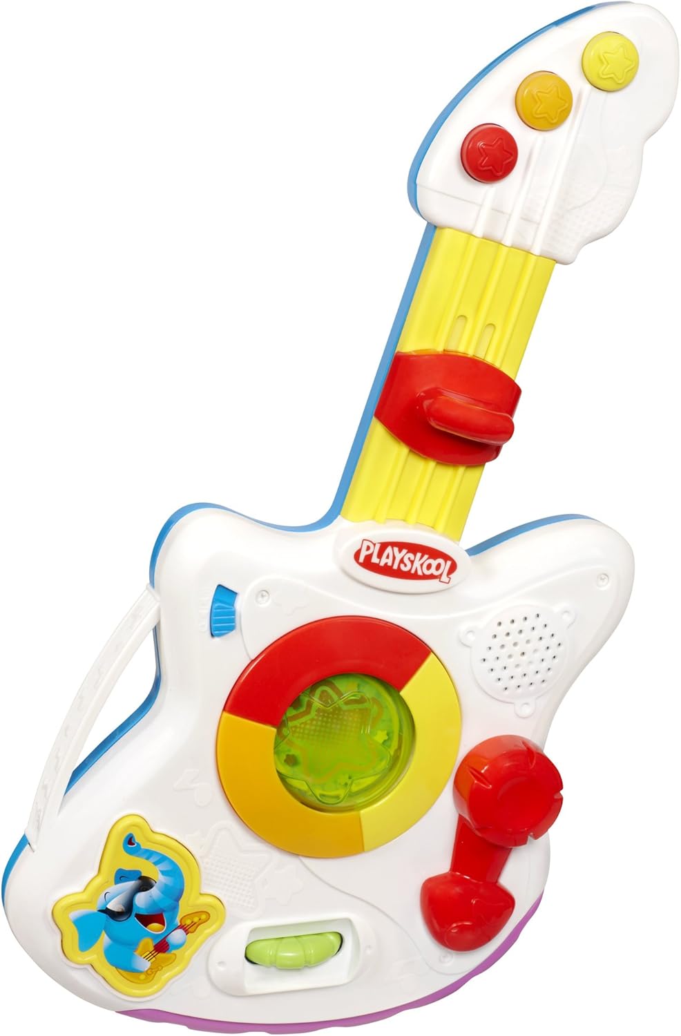 Amazon.com: Playskool Rocktivity Jump 'N Jam Guitar Toy : Toys & Games