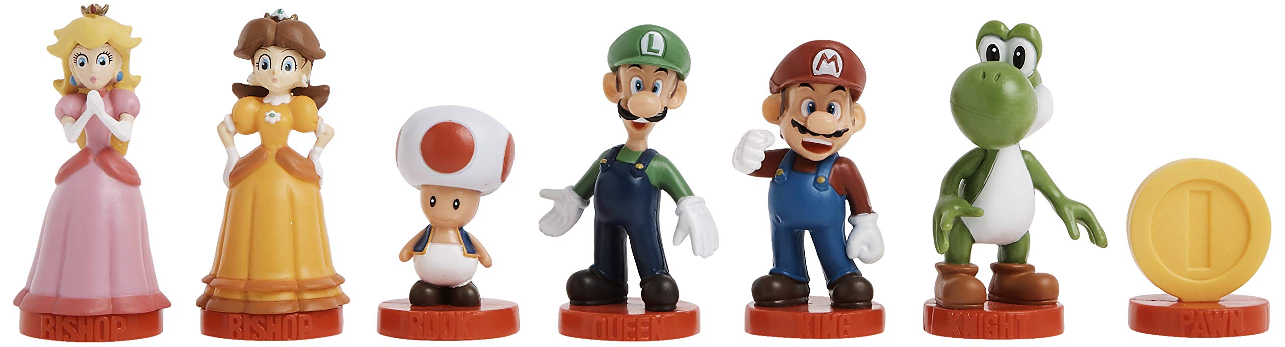 USAOPOLY Super Mario Chess Set | 32 Custom Scuplt Chesspiece Including ...