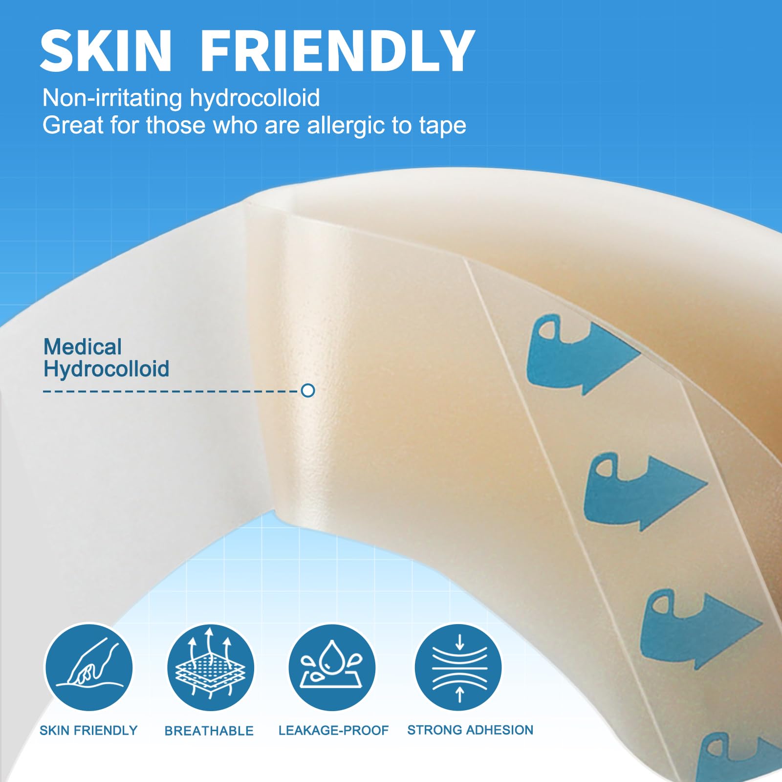 Snapklik.com : 30PCS Ostomy Supplies,Ostomy Barrier Strips,Elastic ...