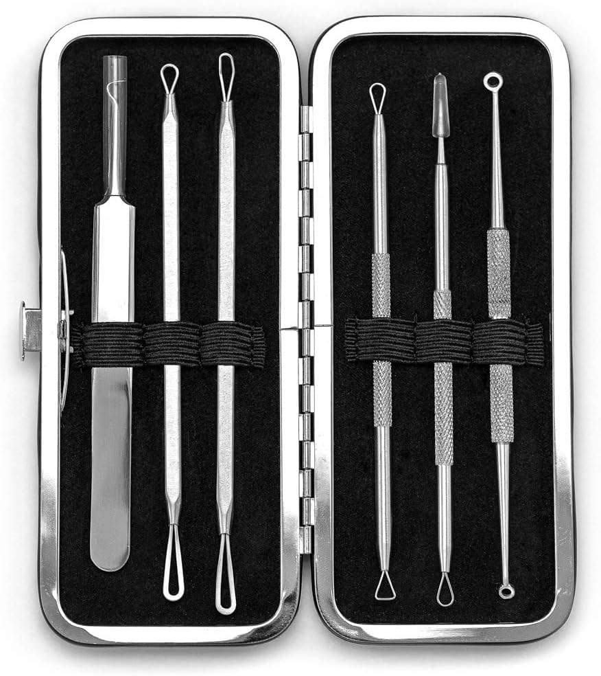 Amazon.com : Blackhead Remover Pimple Popper Blemish Comedone Extractor ...