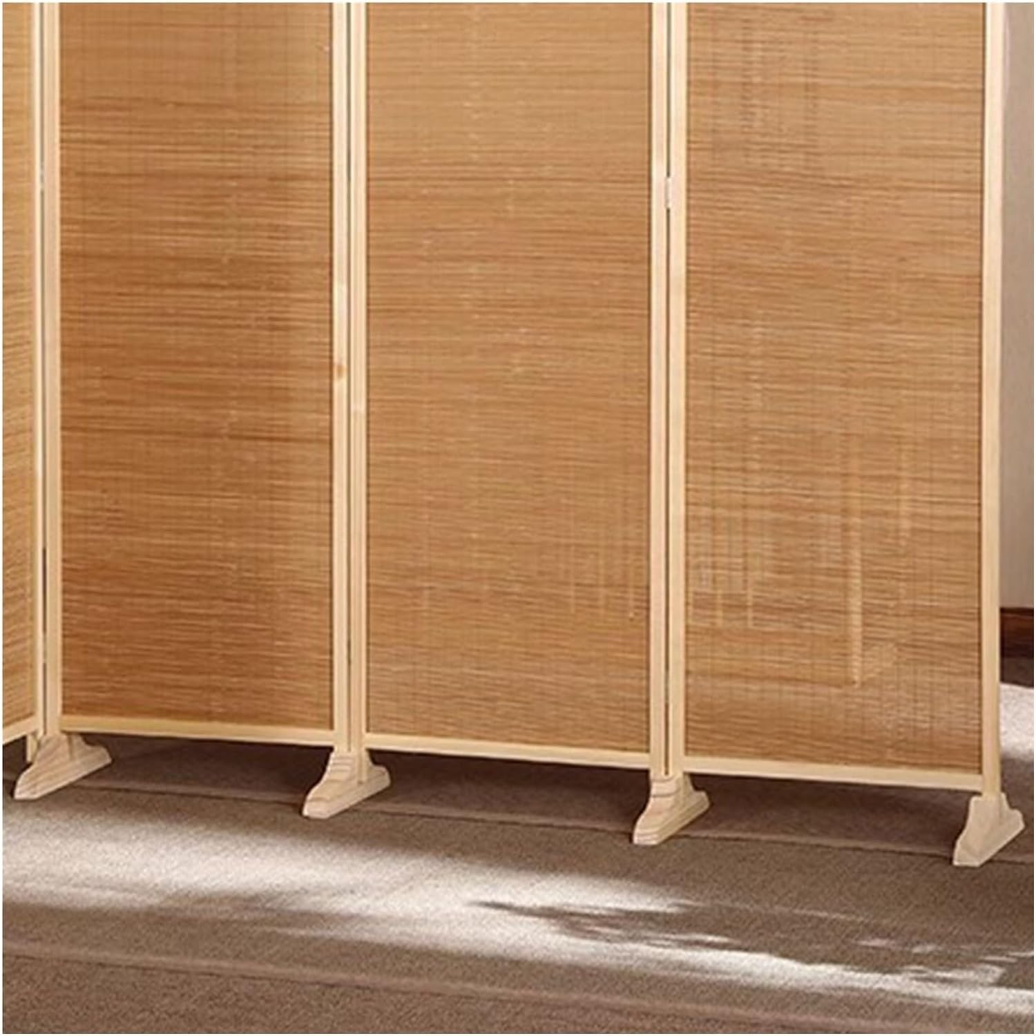 Portable Wall Dividers Doors VidaXL Room Divider 3 Panels Beige Poly