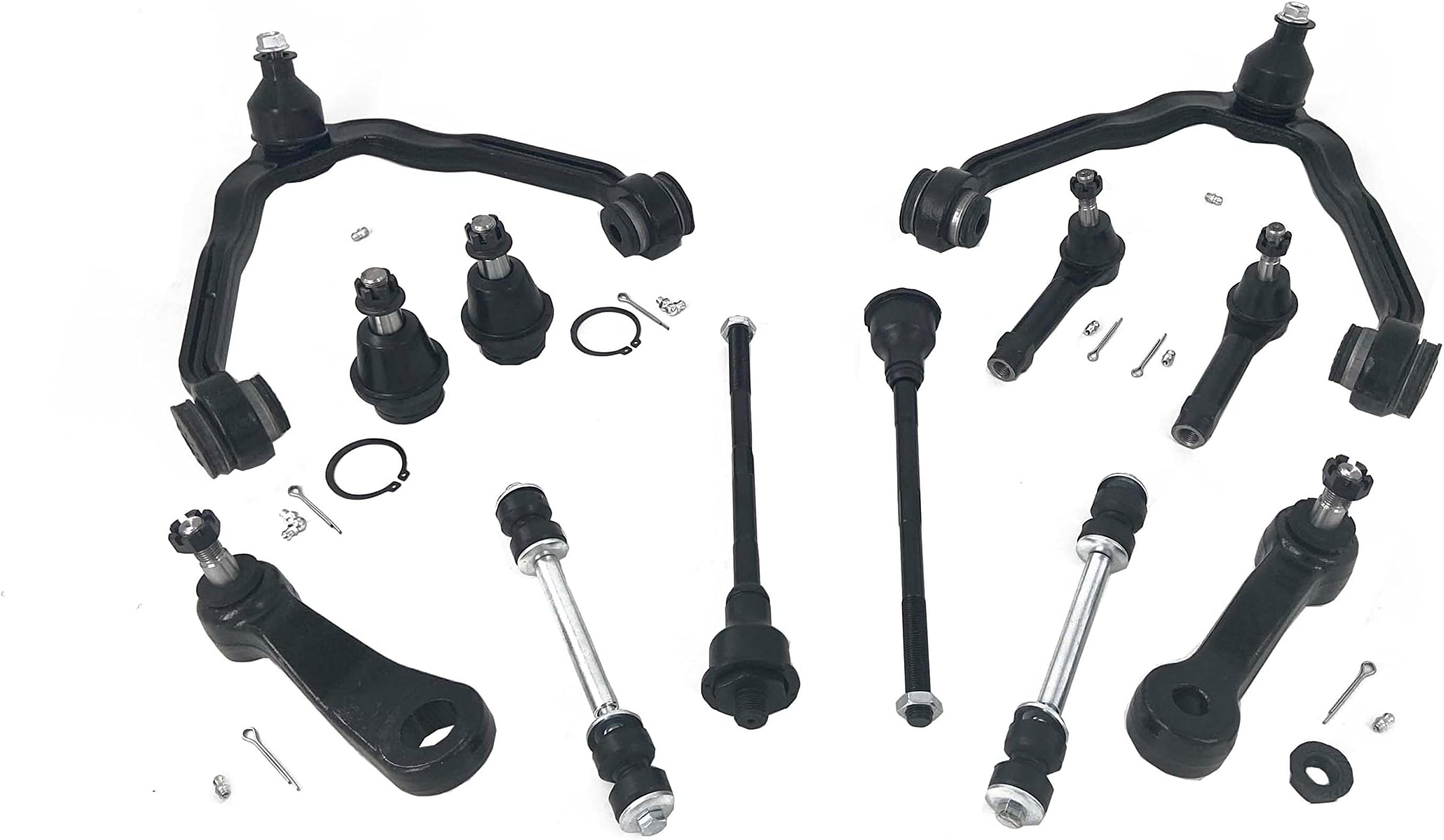 Amazon.com: TOTLLE Front Upper Control Arm Ball Joint Suspension Kit ...