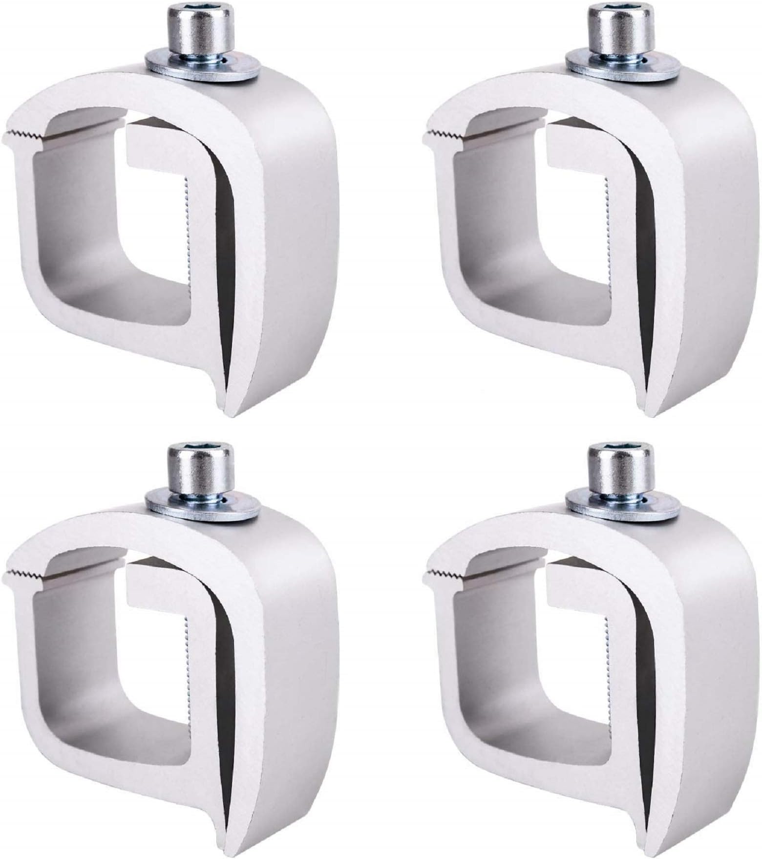 Amazon.com: AA-Rack P-AC(4)-01 Set of 4 Aluminum C-Clamps for Non ...