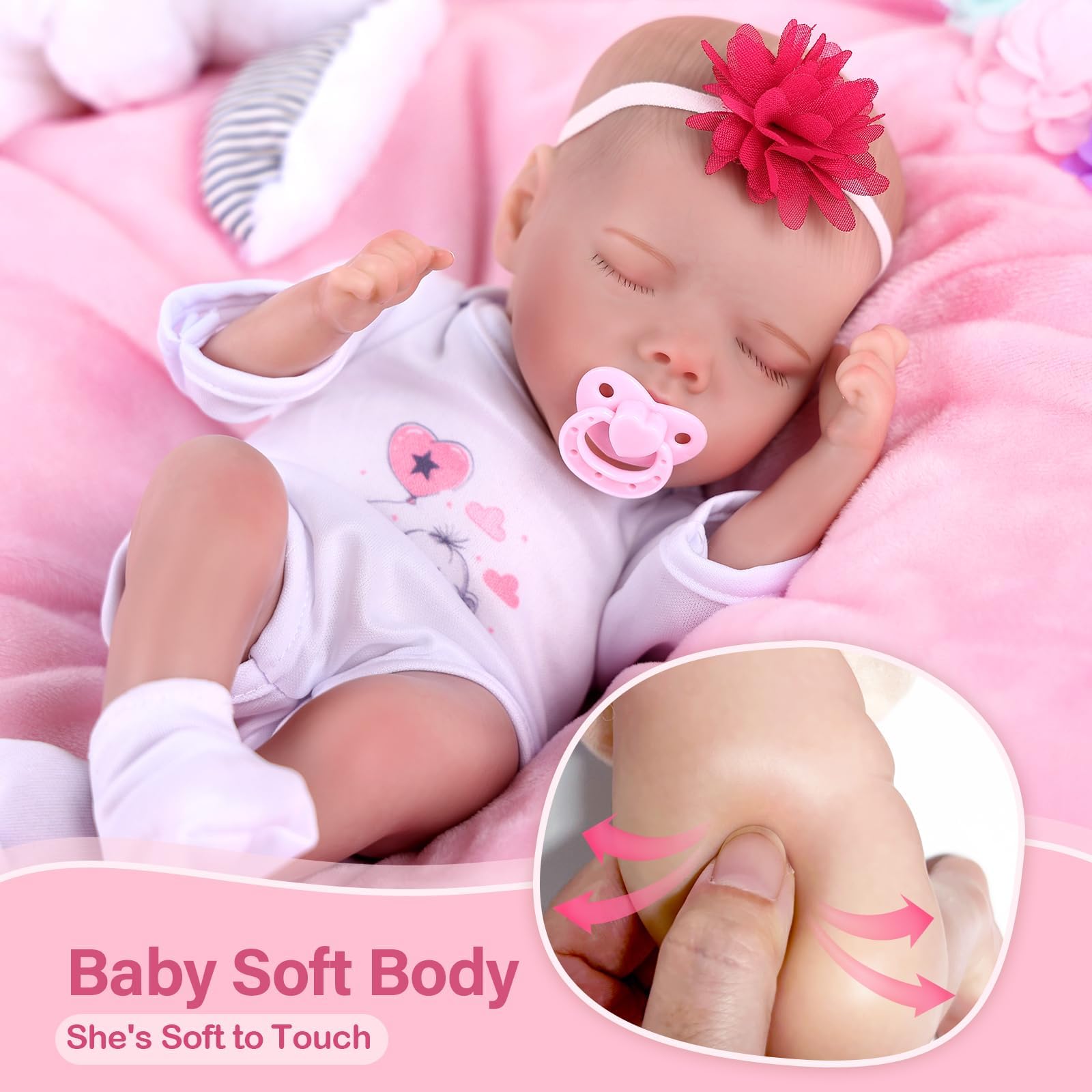 BABESIDE Lifelike Reborn-Baby Dolls 12 Inch Newborn Baby Dolls ...