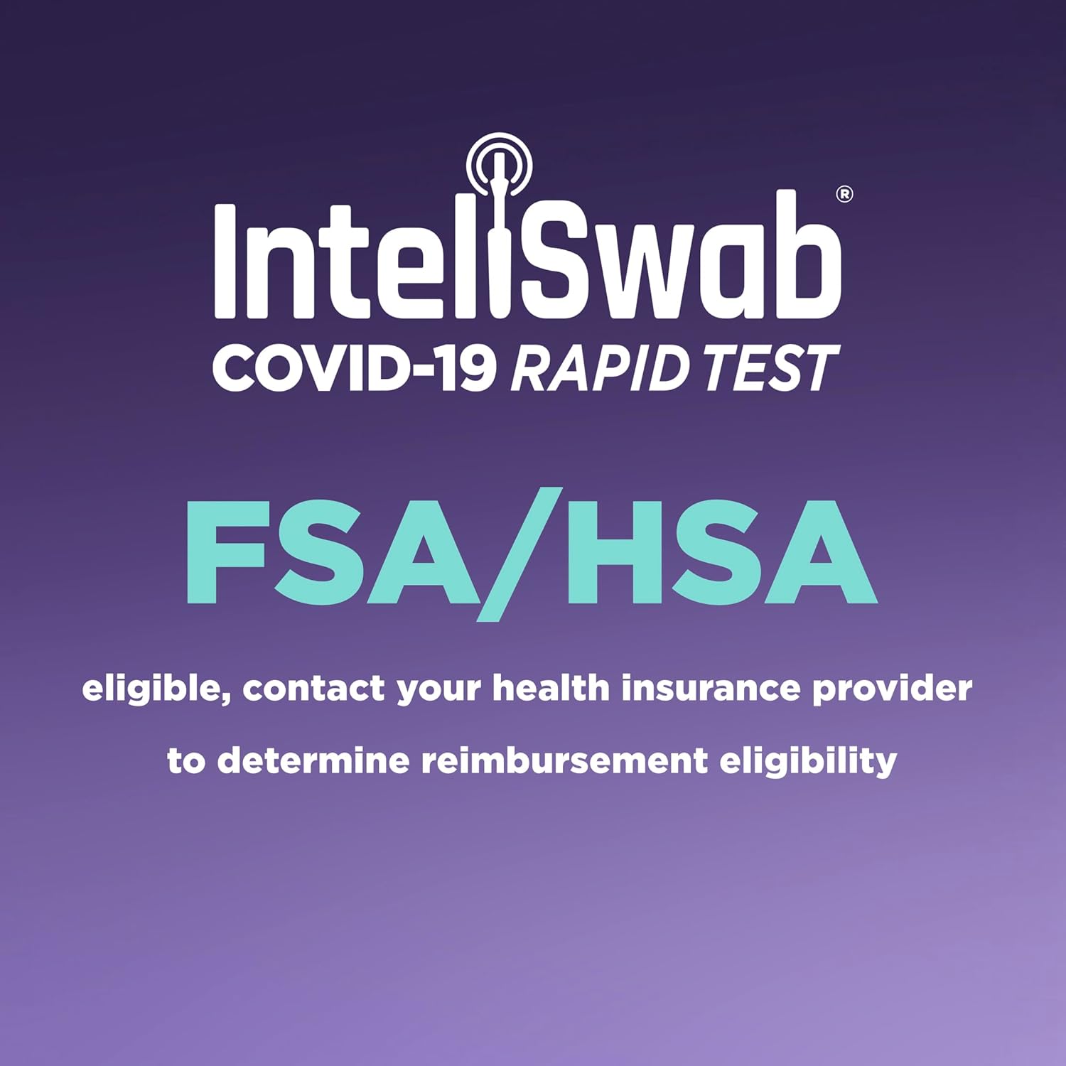 Prueba rápida InteliSwab COVID-19, 1 paquete, 2 pruebas en total, fácil ...