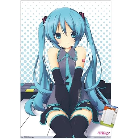 Amazon.com: Trends International Hatsune Miku-Whisper Wall Poster, 22. ...