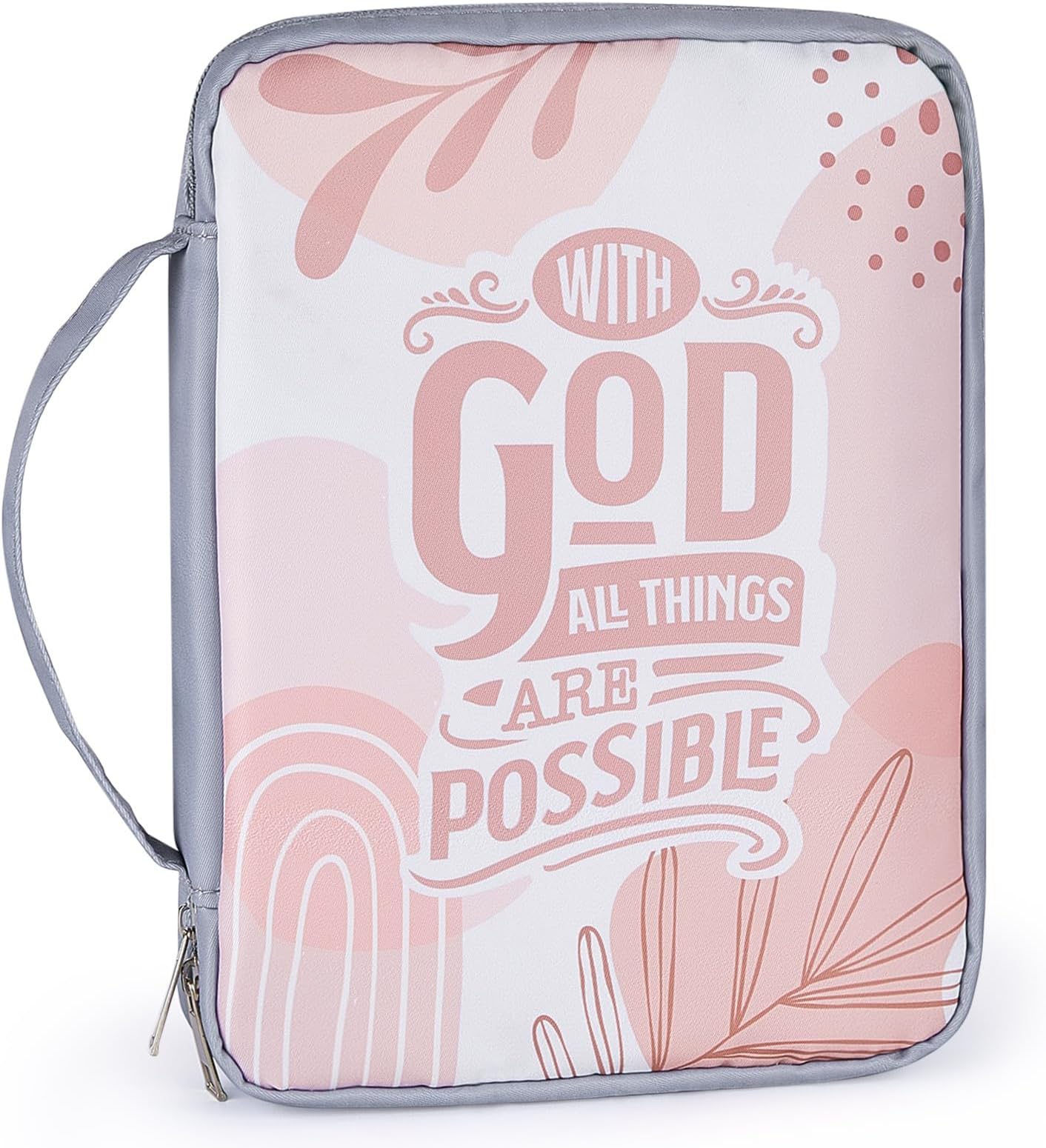 Amazon.com: Pink Dino Bible Covers for Women Girls, Large Bible Case ...