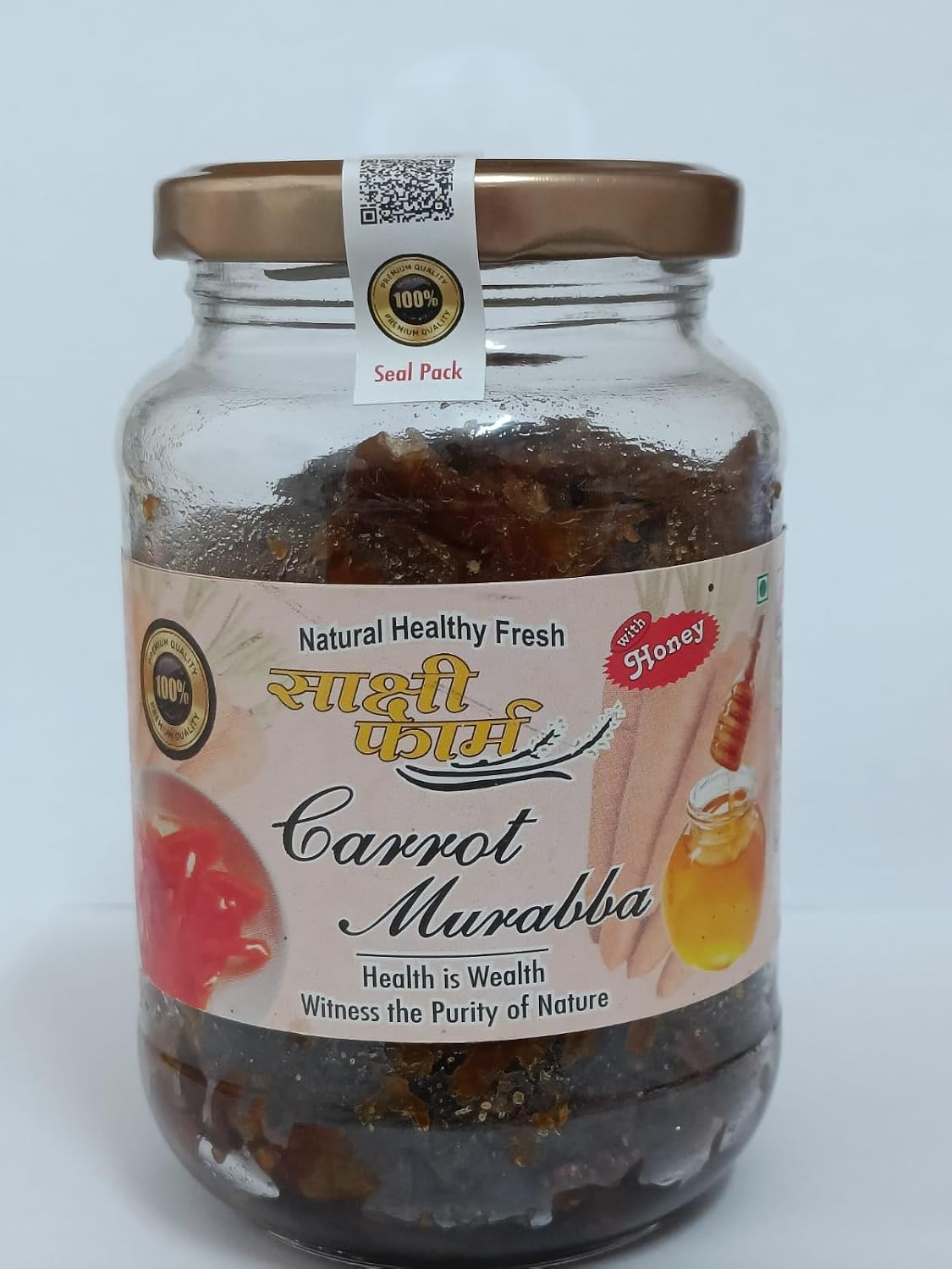 Sakshi Farms | Homemade Carrot Murabba With Honey And Sugar Free 900gms ...