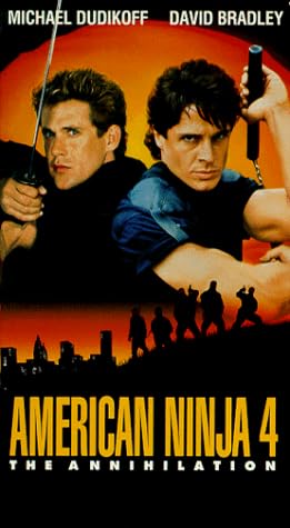 Amazon.com: American Ninja 4 [VHS] : Michael Dudikoff, David Bradley ...