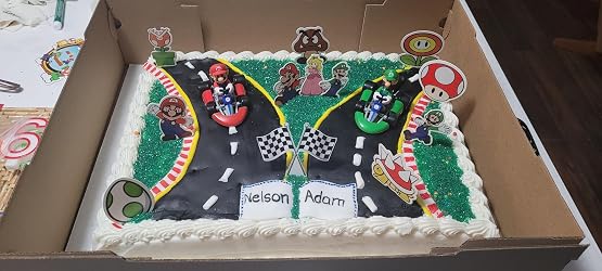 Decopac Super Mario Mario Kart DecoSet Cake Decoration : Amazon.ca ...