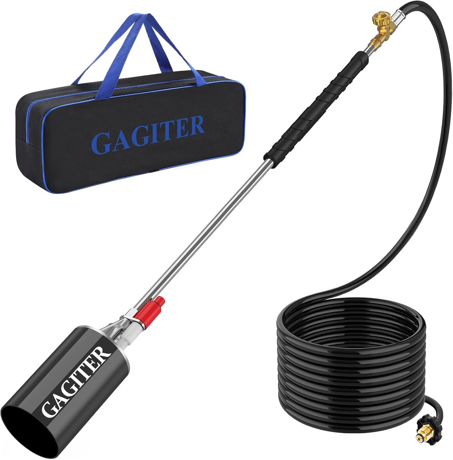 Amazon.com : Propane Torch Weed Burner Kit,Blow Torch High Heat Output ...