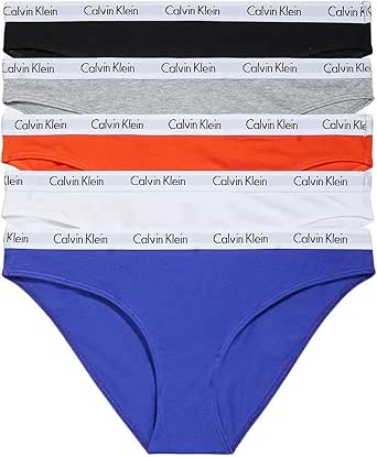 Calvin Klein Pacote com 5 calcinhas femininas | Amazon.com.br
