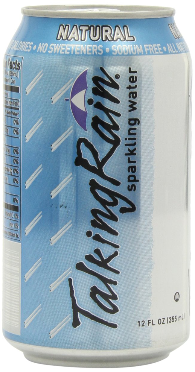 Amazon.com: TalkingRain Sparkling Water, Natural, 12-Ounce Cans (Pack ...