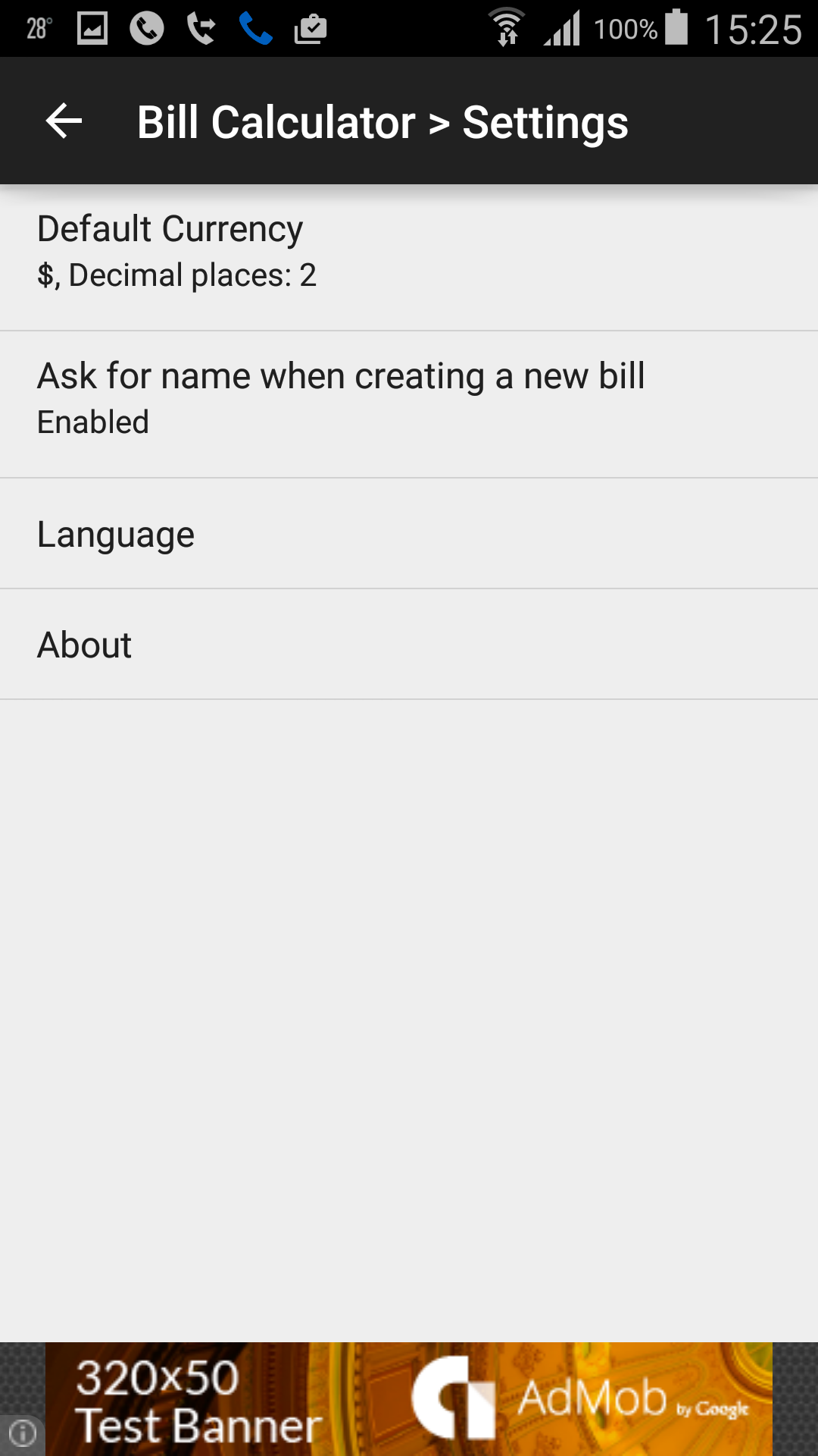 Bill Calculator - App on the Amazon Appstore