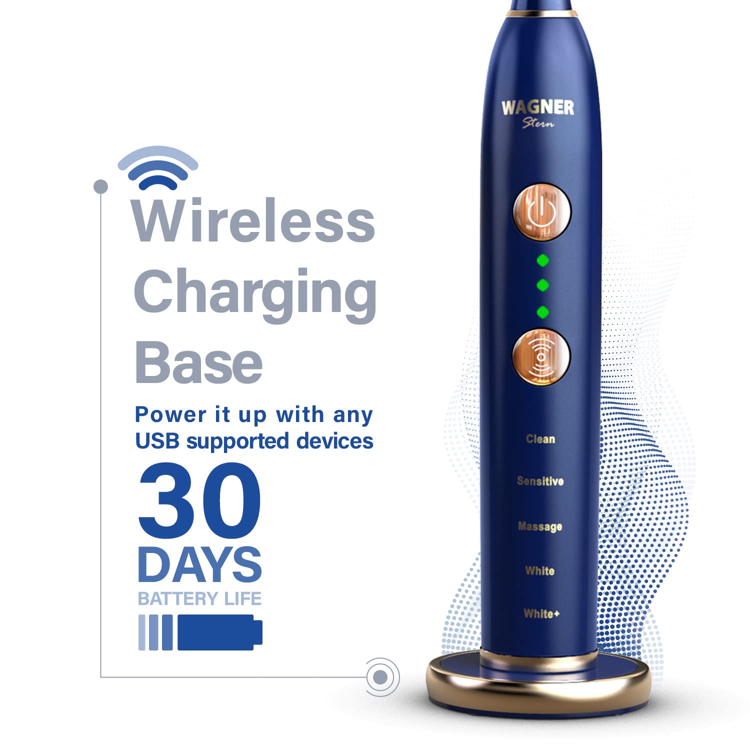WAGNER Switzerland WHITEN+ EDITION. Smart electric toothbrush with ...