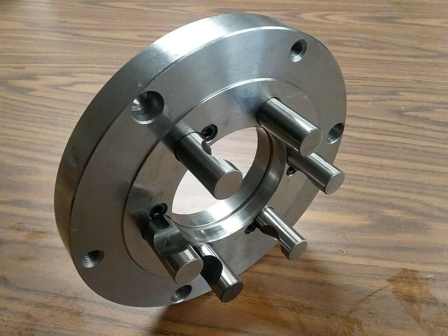 10" D1-6, D6 adapter Plate finished for 10" self-centering CHUCKS -ADP ...