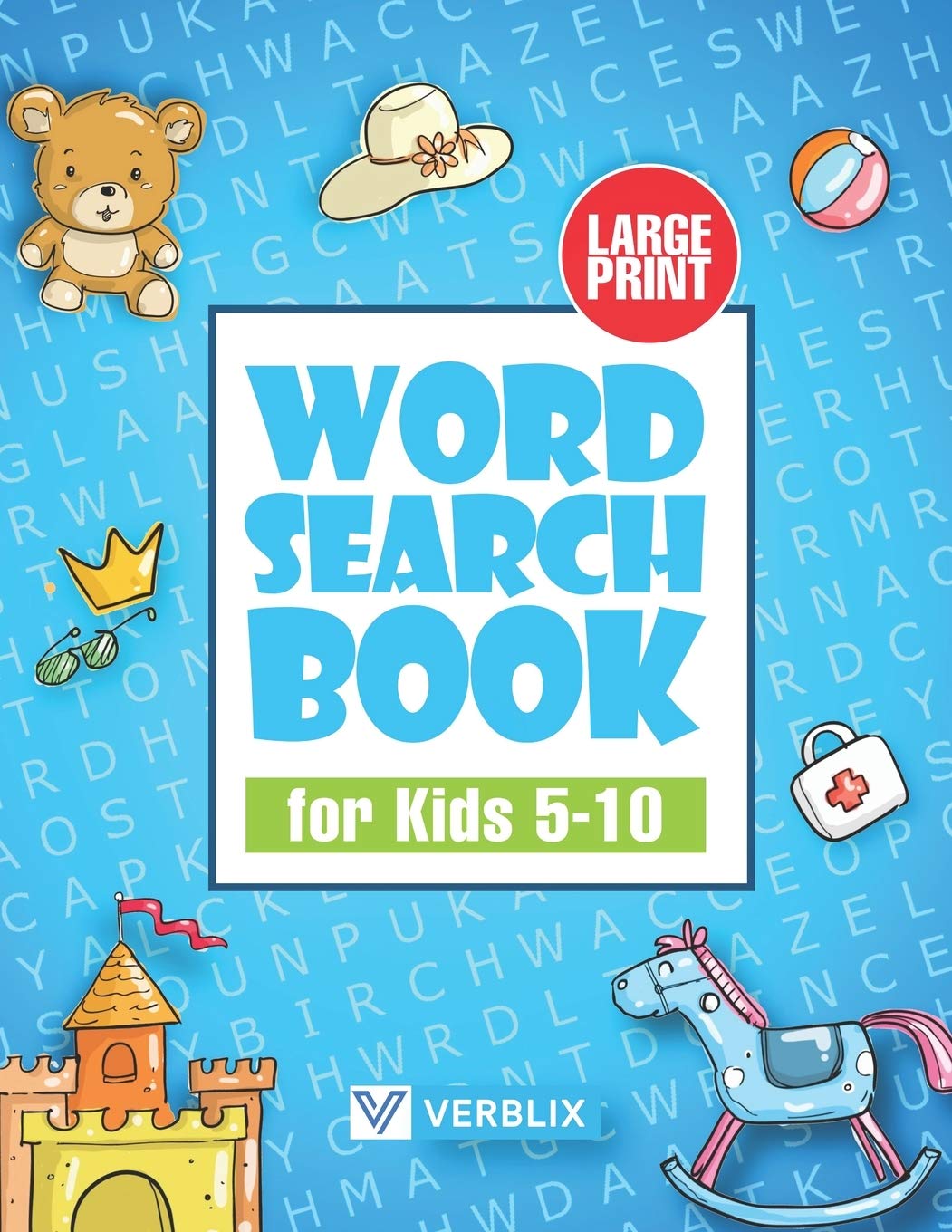 Word Search Book for Kids 5-10: Large Print Activity Book with Word ...