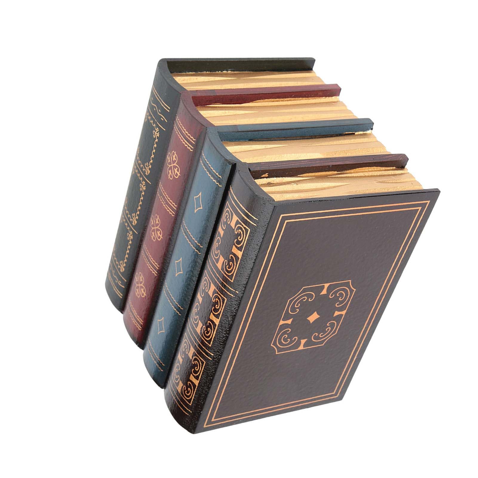 Amazon.com: Walfront Storage Box, Vintage Decorative Fake Book Wooden ...