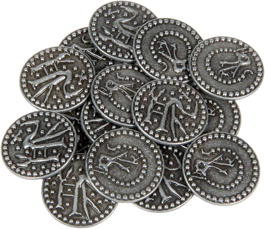 Amazon.com: Anglo-Saxon Themed Gaming Coins - Small 20mm 15-Pack ...