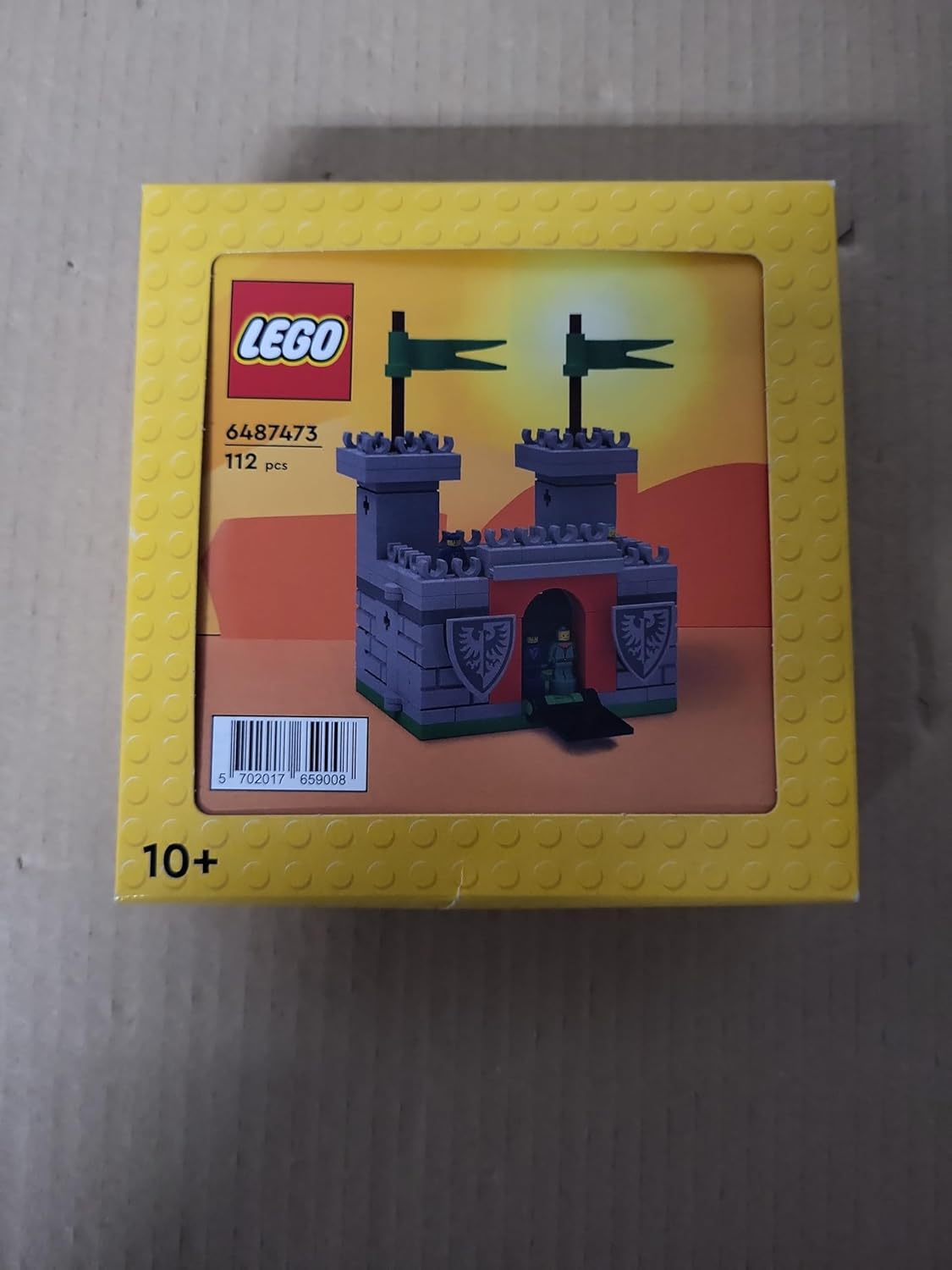 LEGO: Buildable Grey Castle (112 Pieces, 6487474), Building Sets ...