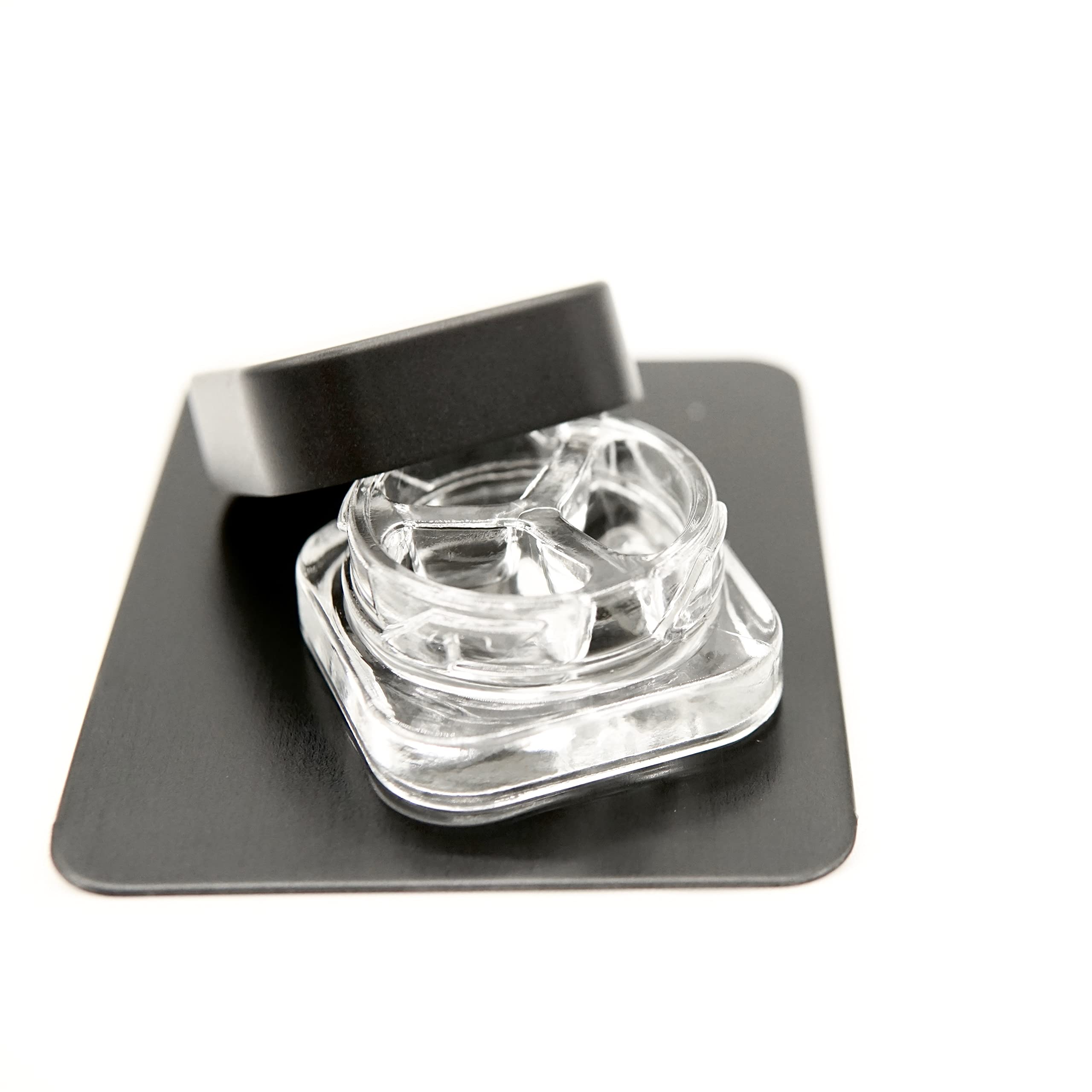 Amazon.com: Cube Jar Glass Containers w/Three Compartments (2ml each ...