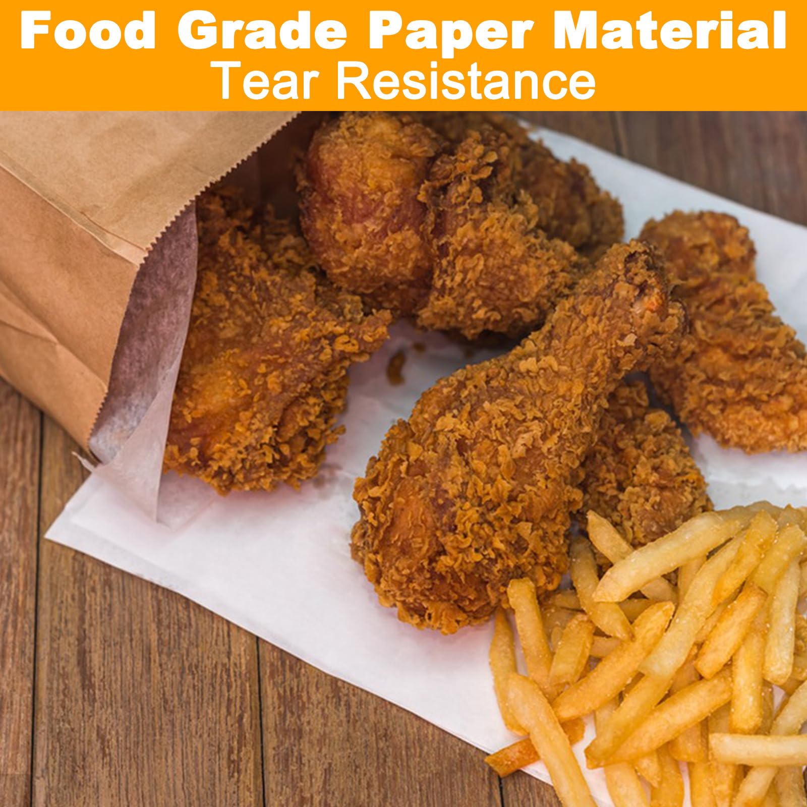 Snapklik.com : 500PCS Deli Paper Sheets 12" X 12" Grease Proof Sandwich ...