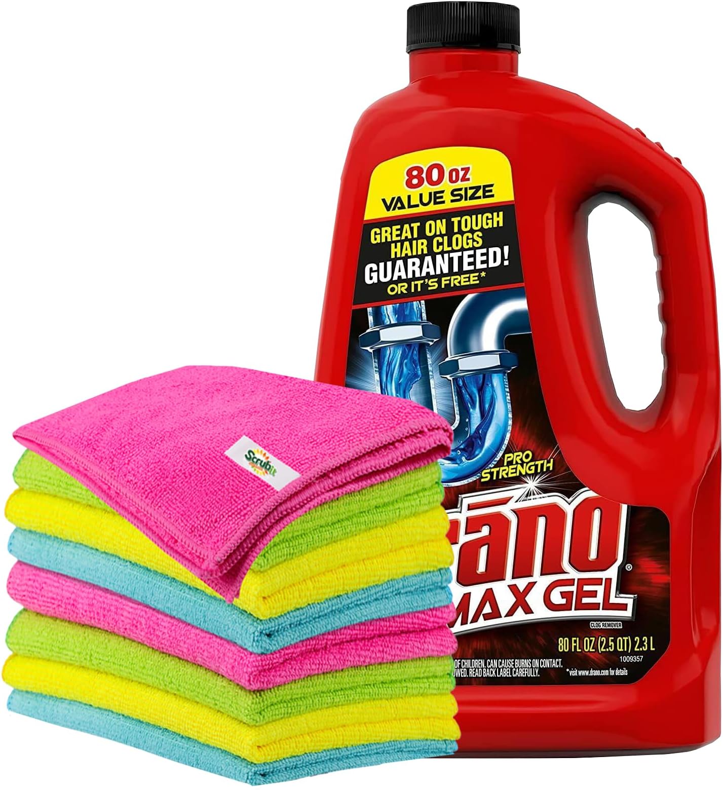 Amazon.com: SC Johnson Professional Drano Max Gel To Drain Clog ...