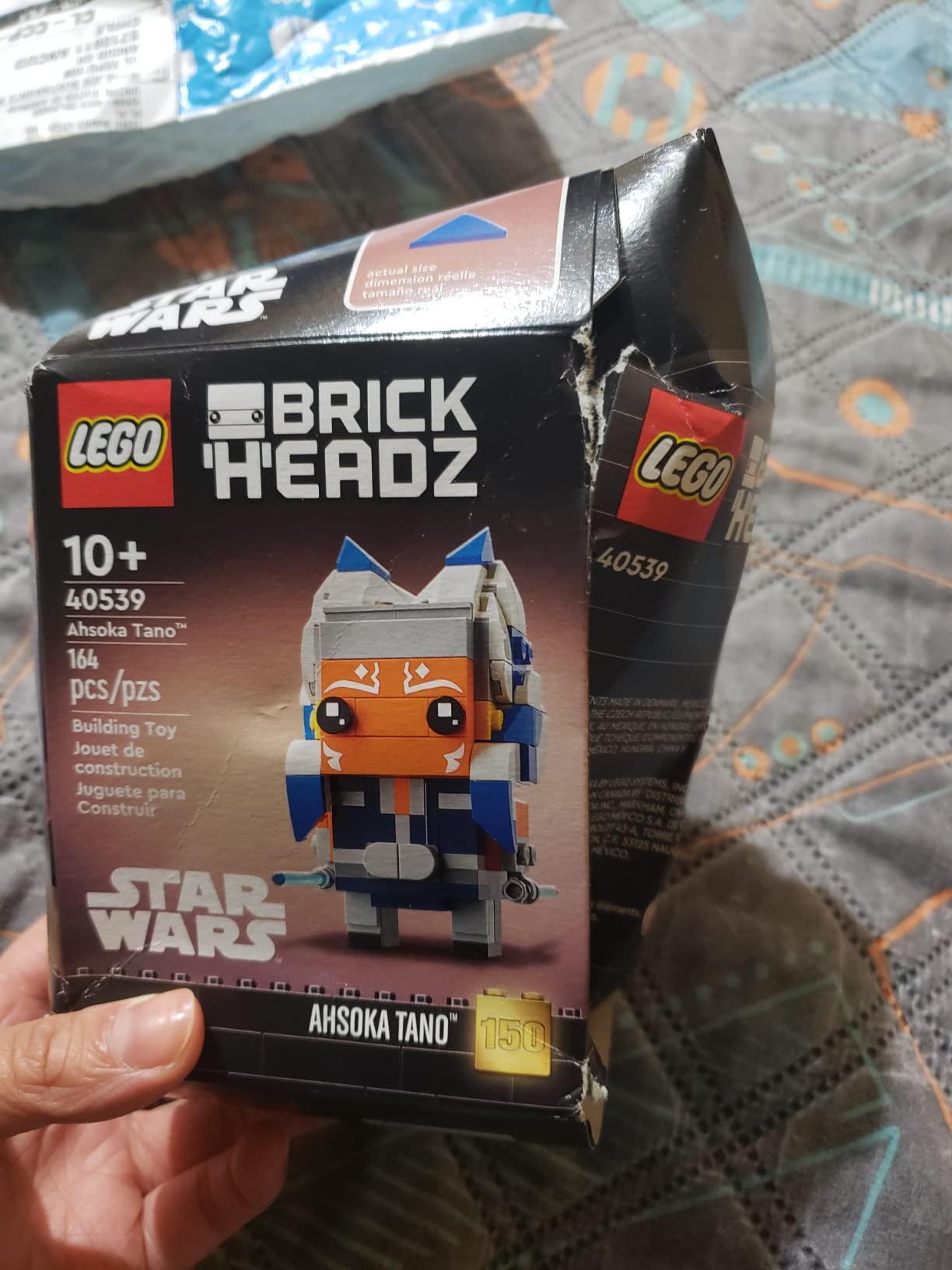 $5/mo - Finance Lego BrickHeadz Star Wars Ahsoka Tano 40539 Building ...