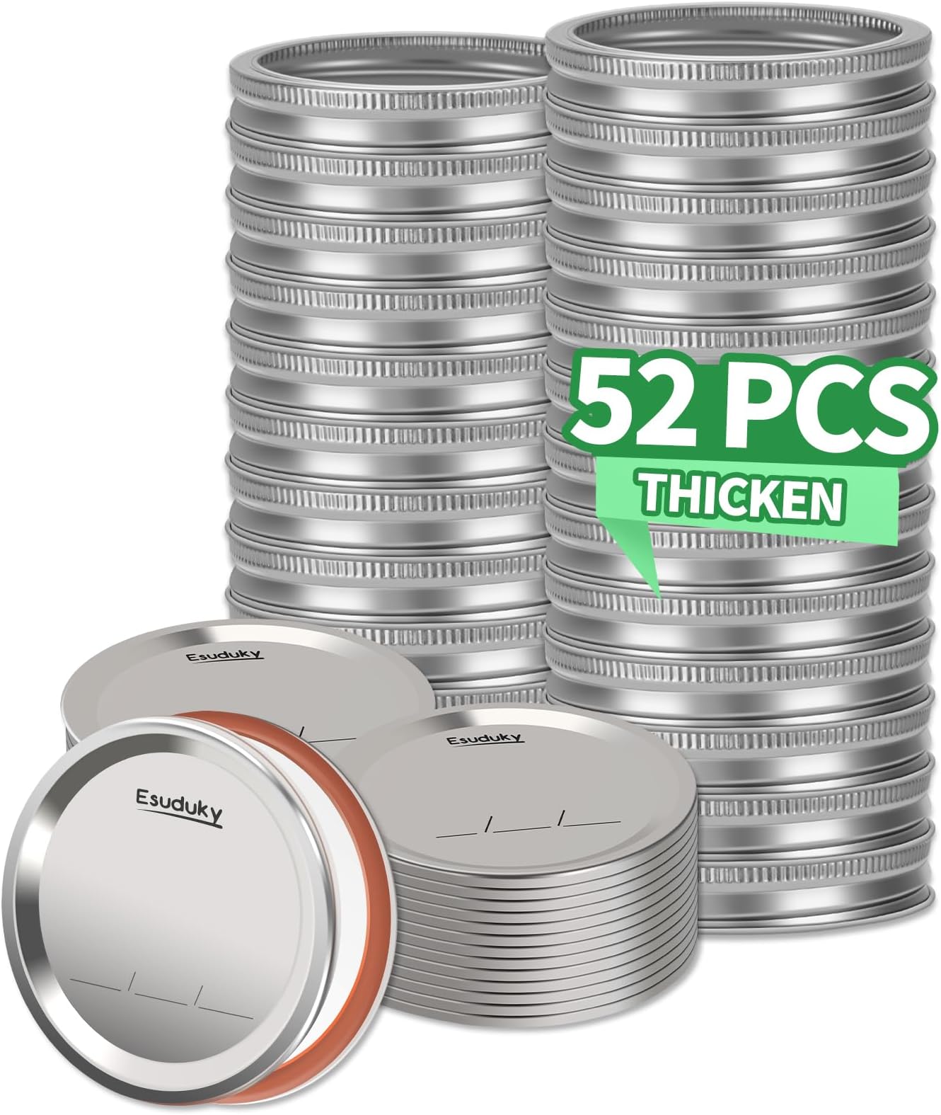 Amazon.com: Ball Mason Jar Regular Mouth Lids and Bands (12-Pack): Home ...